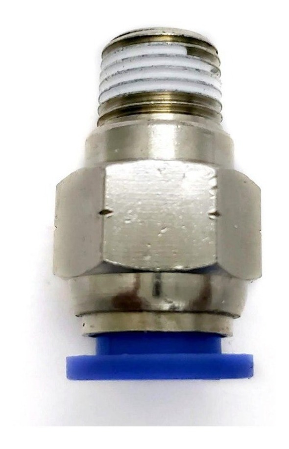 10 Pz De Conector/racor Rápido Neumático Recto 1/8 Npt X 8mm | Instrutek